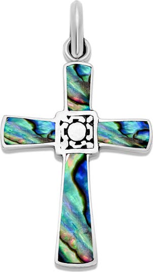 SAMUEL B. Abalone Cross Pendant | Nordstromrack