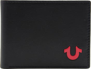 True Religion Brand Jeans Marcus Slim Bifold Wallet & Key Clasp Gift ...