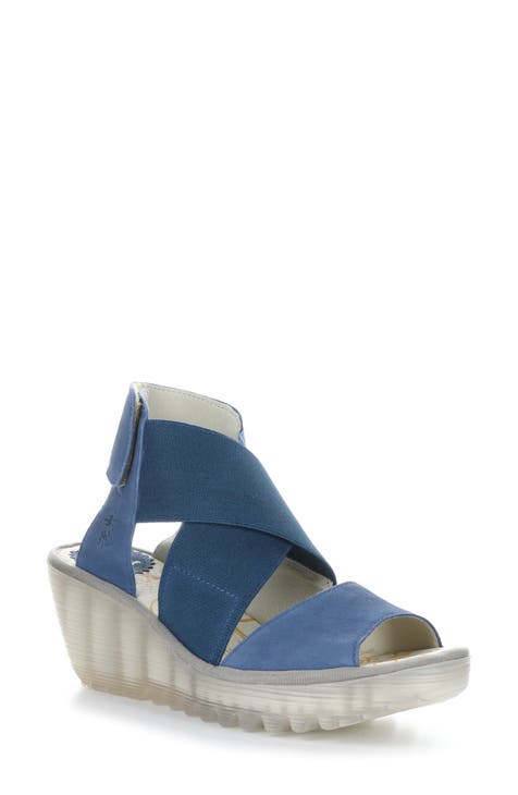 Women's Blue Wedge Sandals | Nordstrom