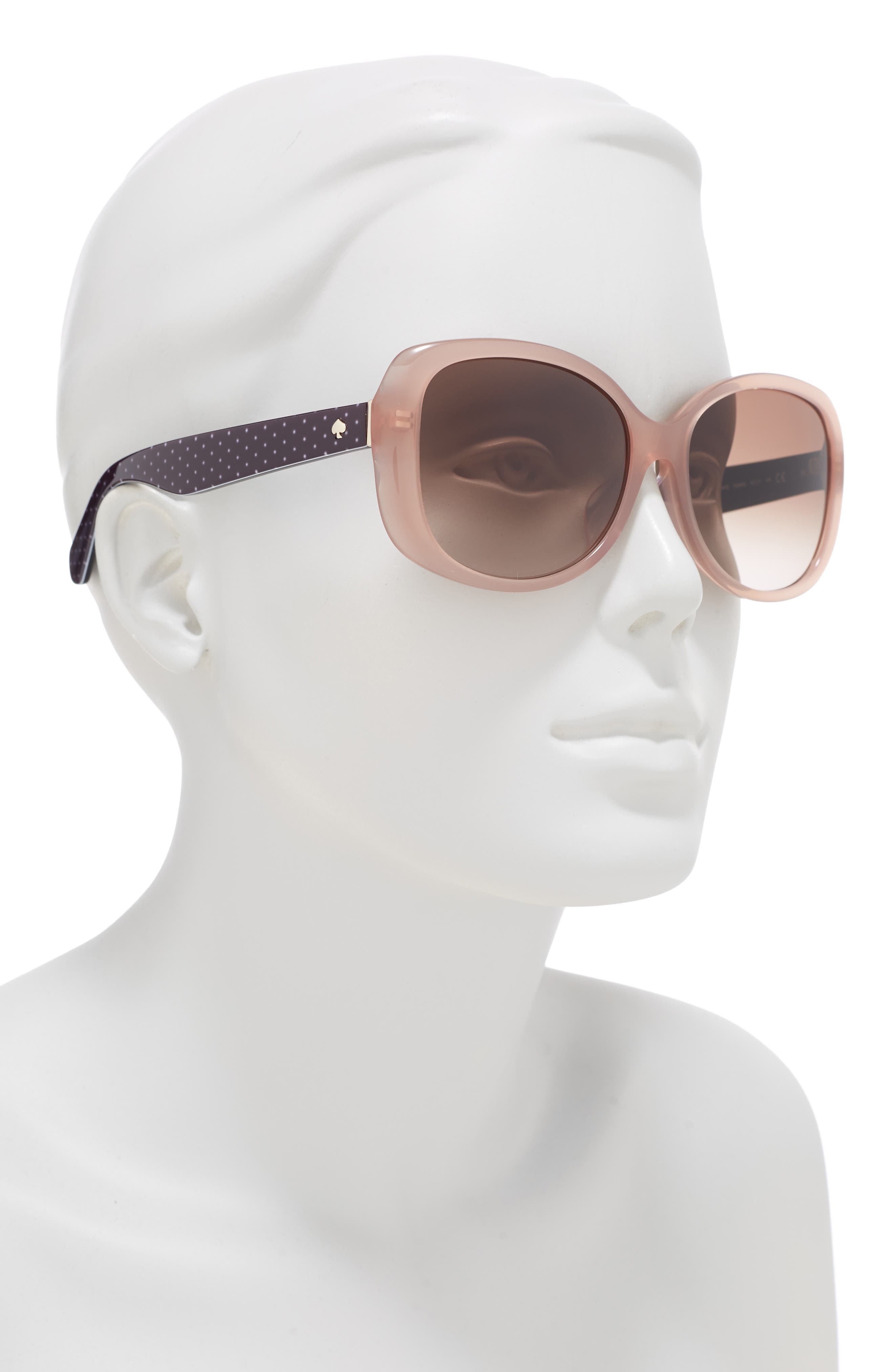 Kate Spade New York amberlyn 57mm special fit polarized square ...