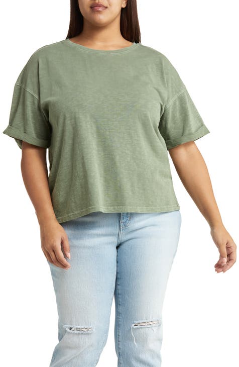 Green Plus Size Tops New Arrivals Nordstrom