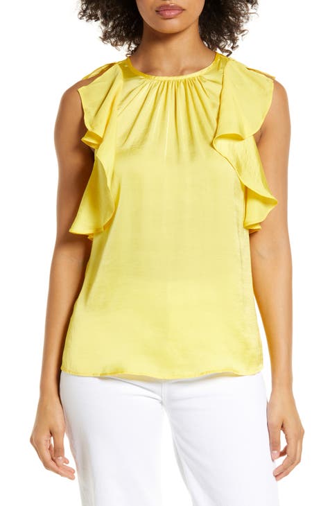 Women's Yellow Tops | Nordstrom