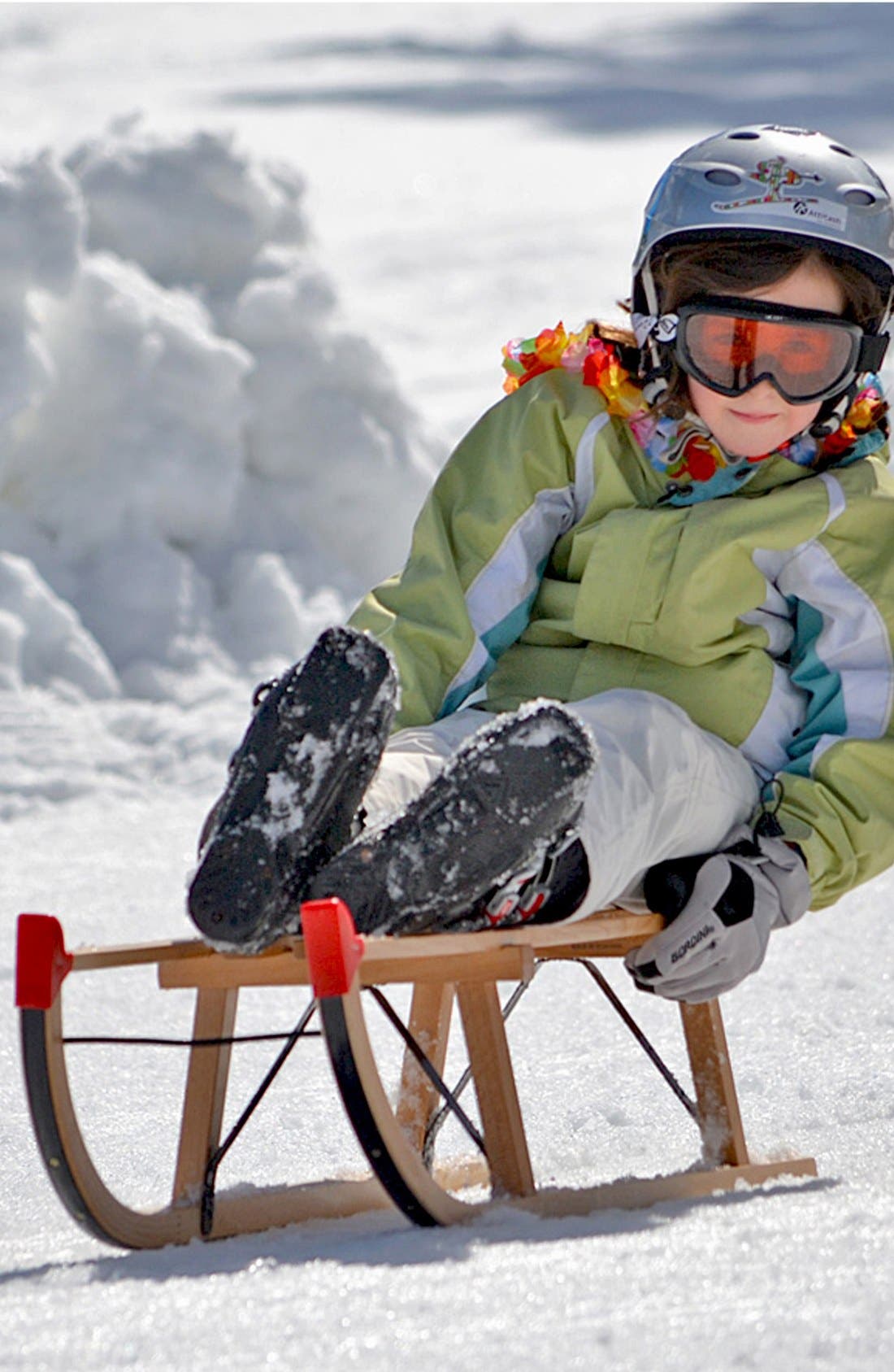 Alpine Sleds 'Bighorn Tracker - Large' Wooden Sled | Nordstrom