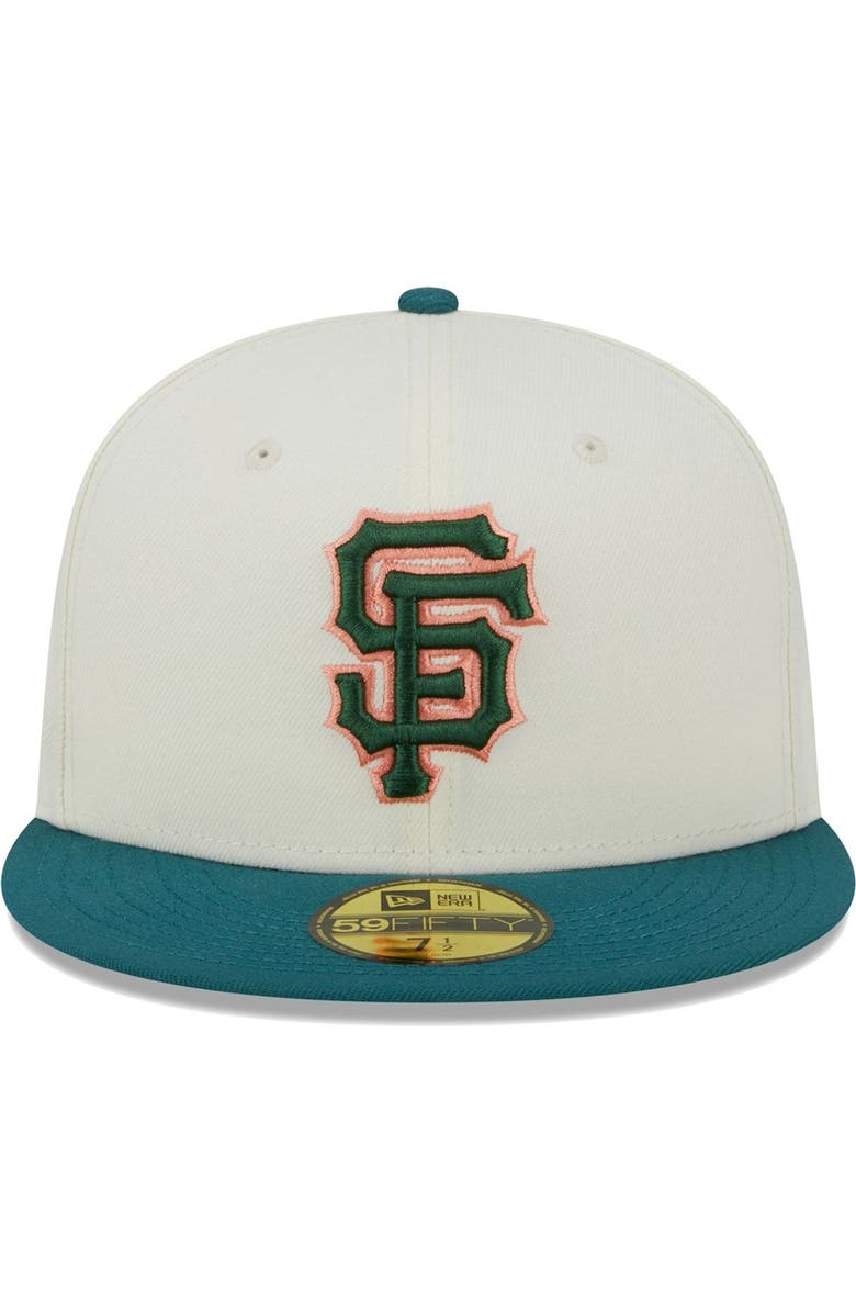 New Era Men's New Era Cream San Francisco Giants Chrome Evergreen ...
