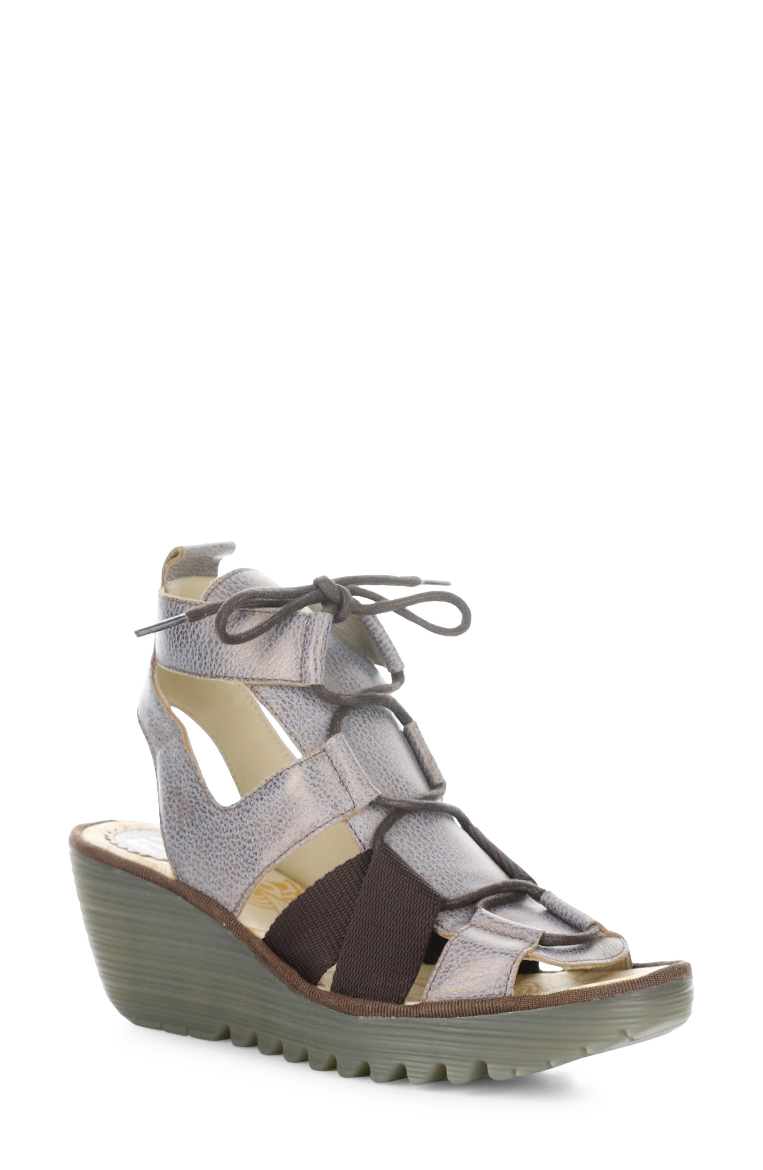 Fly London Yaca Platform Wedge Sandal (Women) | Nordstrom