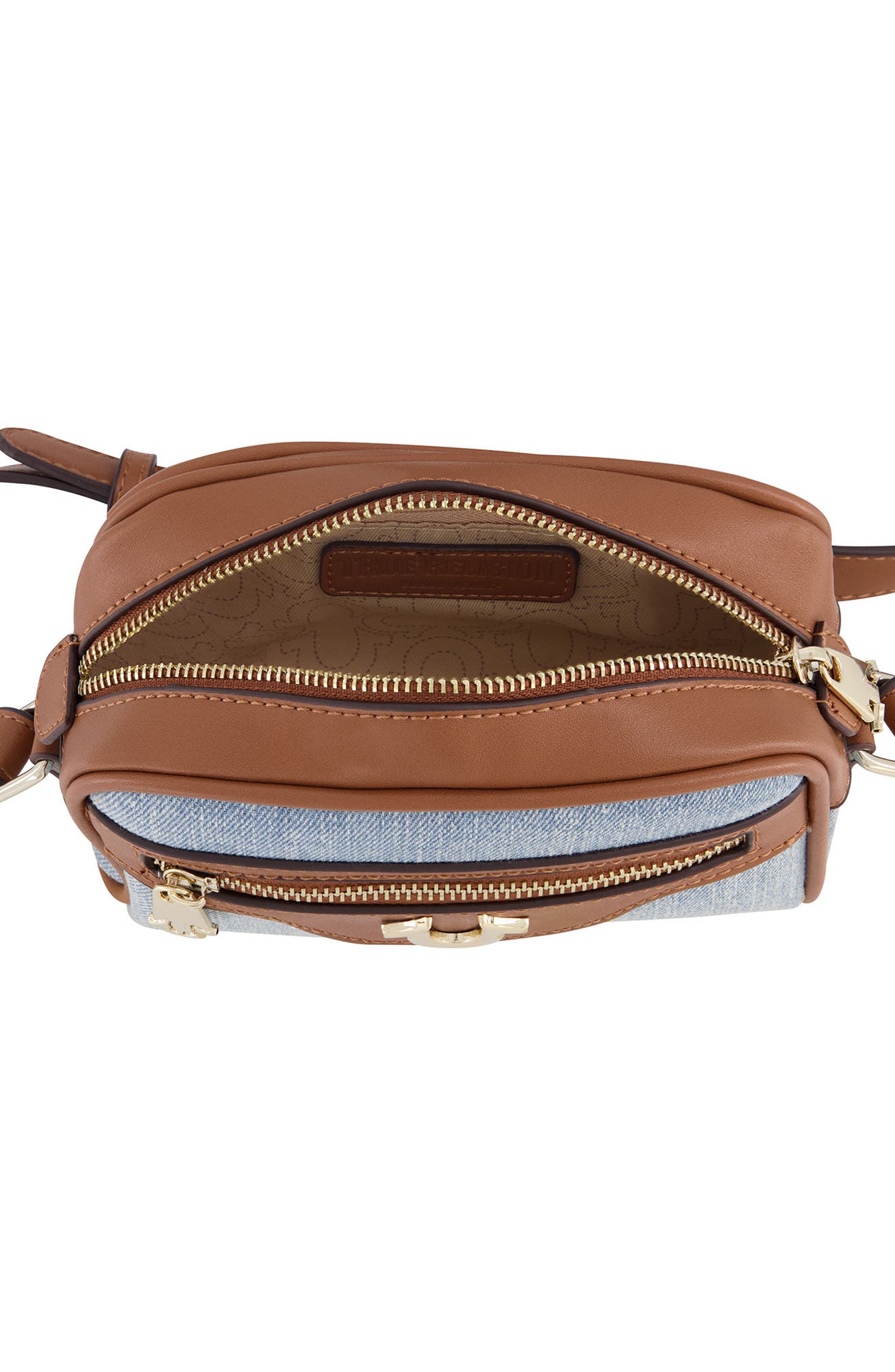 True Religion Brand Jeans Denim Crossbody Camera Bag | Nordstromrack