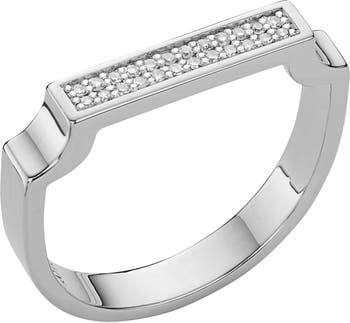 Monica Vinader Signature Thin Diamond Ring | Nordstromrack