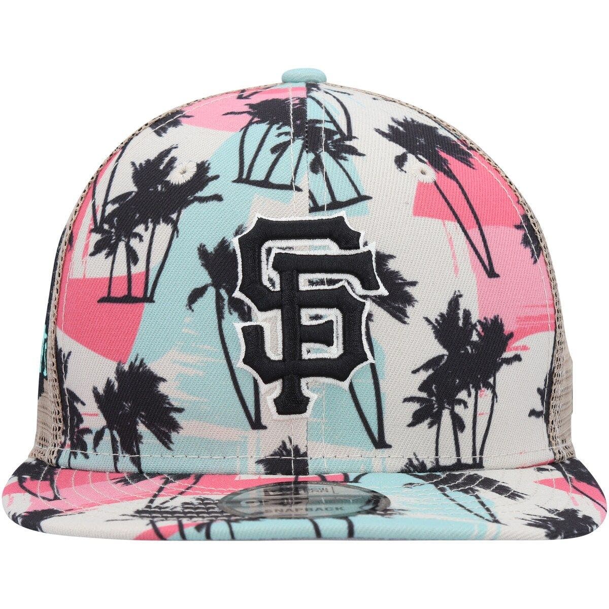 New Era Men's New Era Natural San Francisco Giants Retro Beachin ...