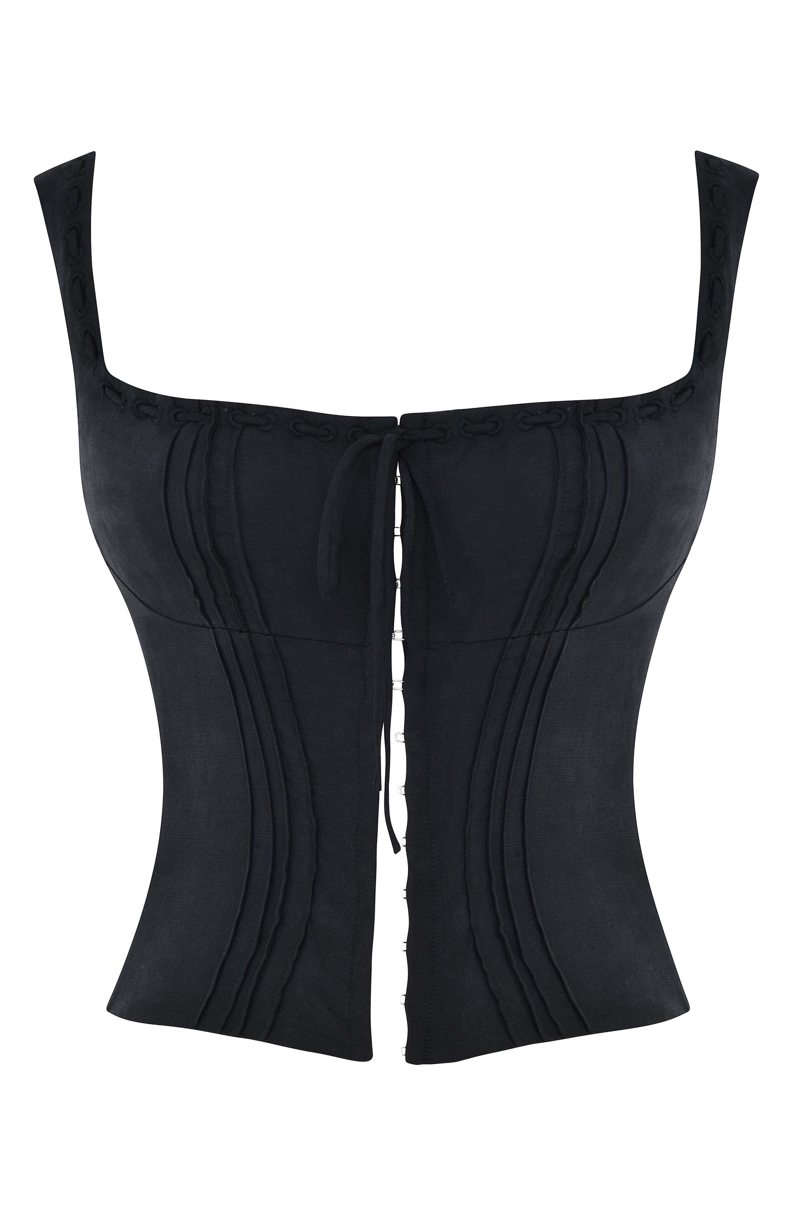 HOUSE OF CB Chicca Square Neck Corset Top | Nordstrom