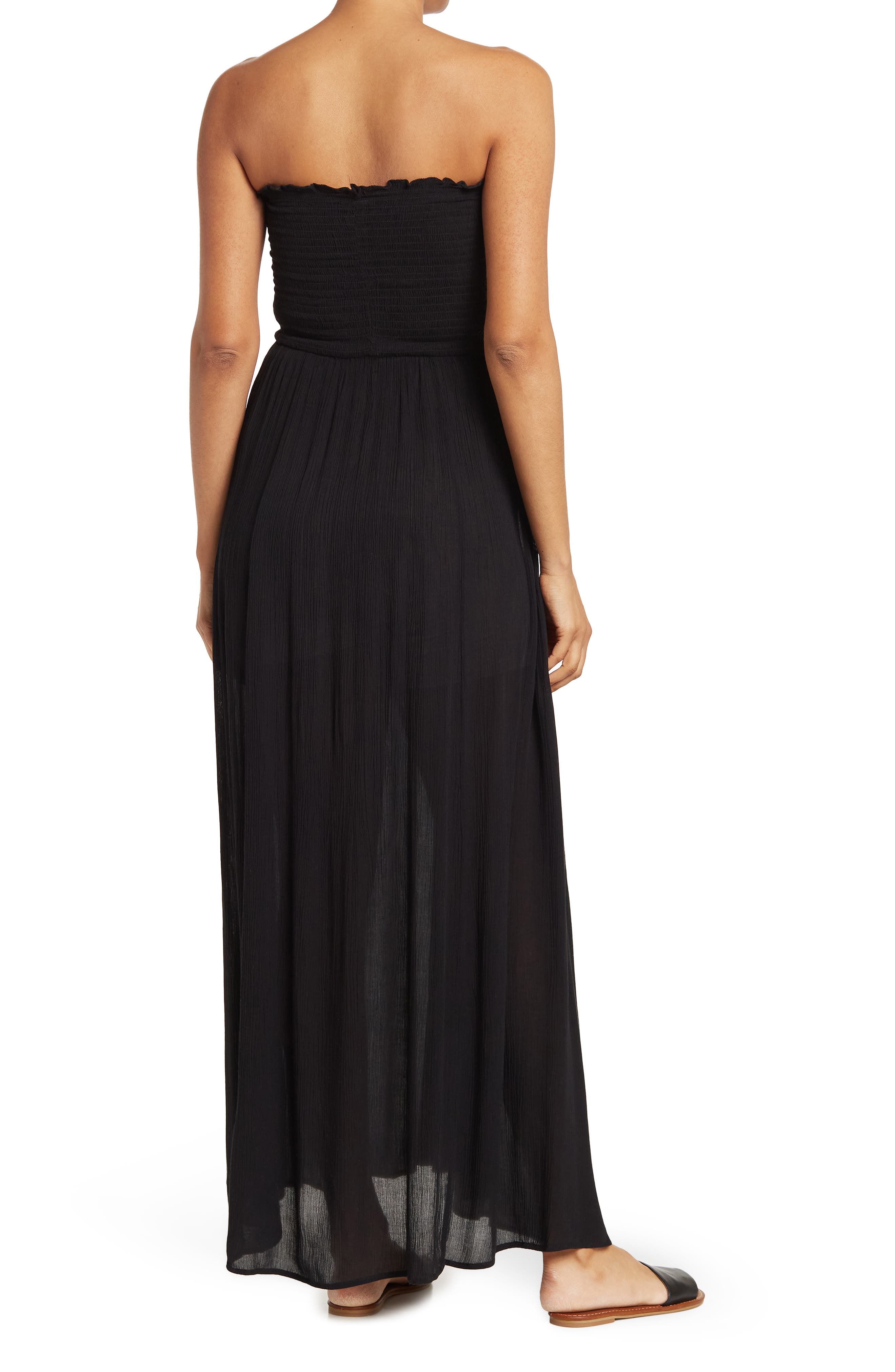 Elan Strapless Smocked Cover-Up Maxi Dress | Nordstromrack