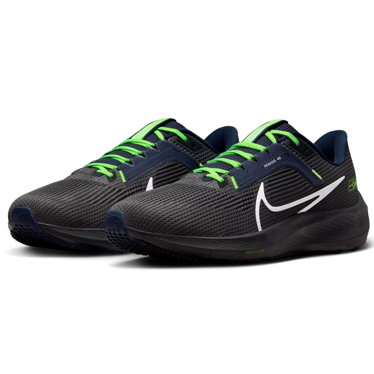Nike Unisex Nike Anthracite Seattle Seahawks Zoom Pegasus 40 Running ...