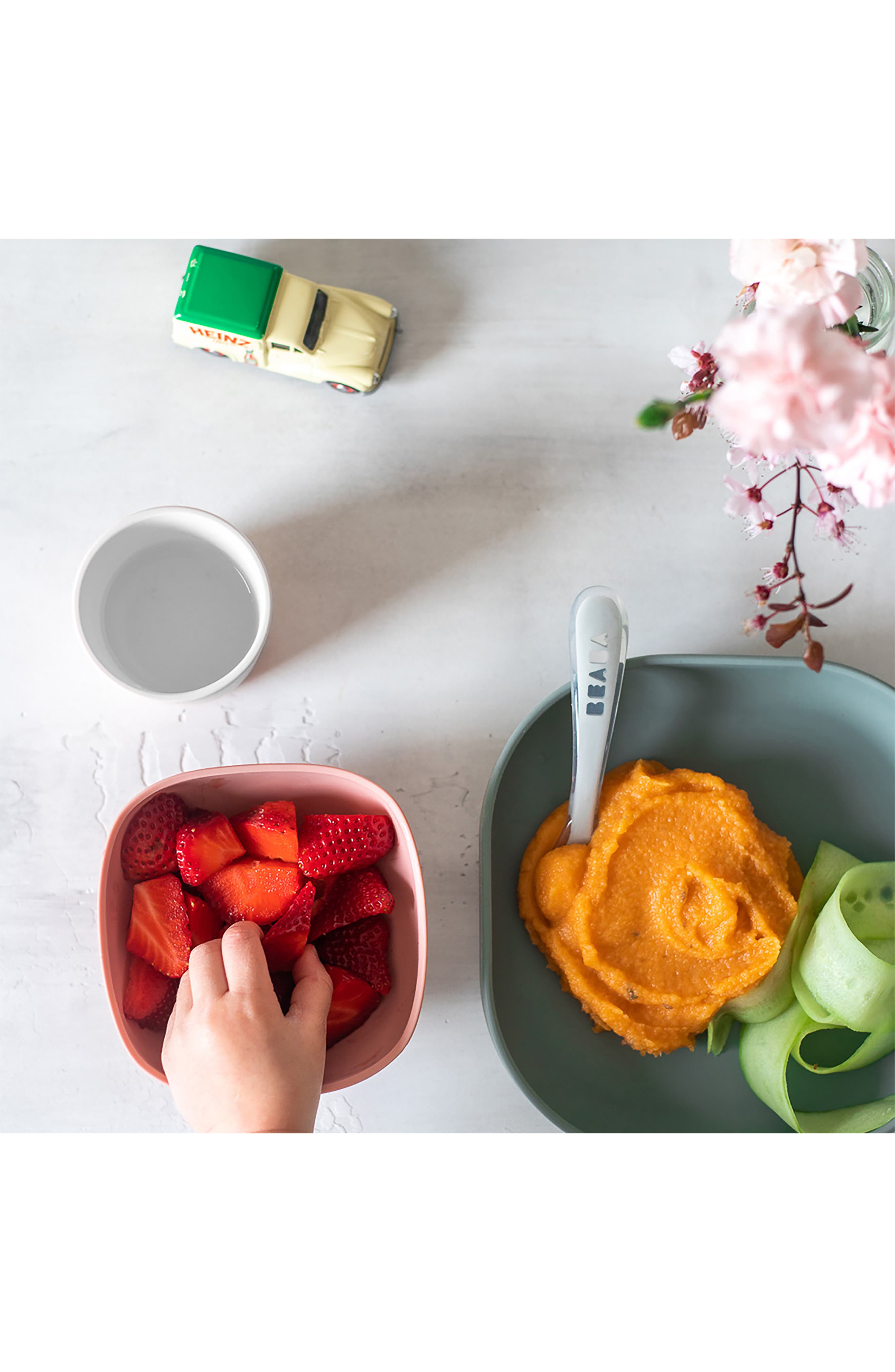 BEABA 4-Piece Silicone Suction Baby Feeding Set | Nordstrom