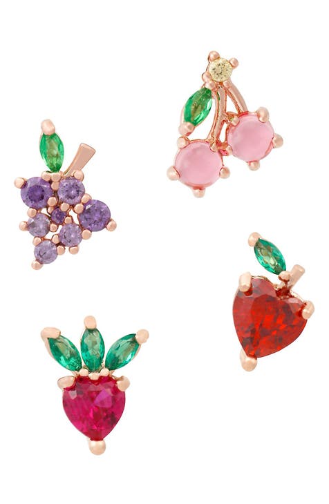 Pink Stud Earrings for Women | Nordstrom