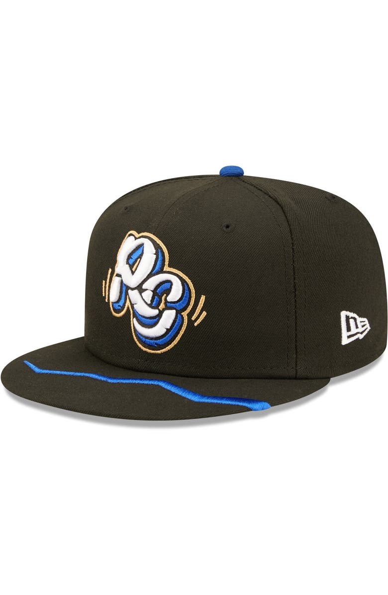 New Era Men's New Era Black Rancho Cucamonga Quakes Authentic ...