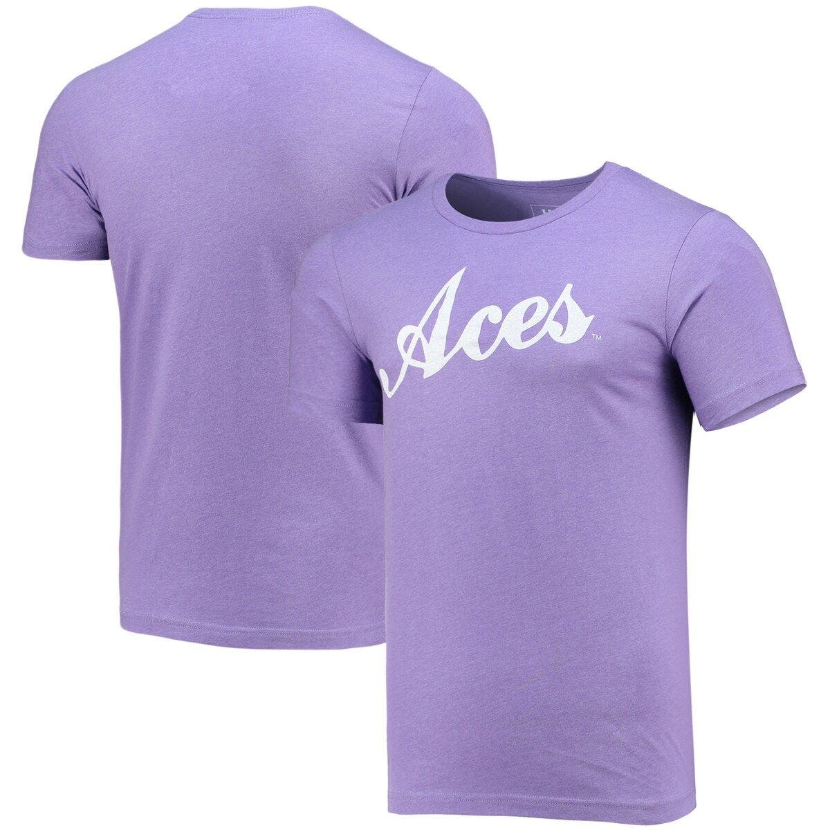 HOMEFIELD Men's Homefield Heathered Purple Evansville Purple Aces ...