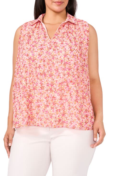 Pink Plus-Size Blouses | Nordstrom