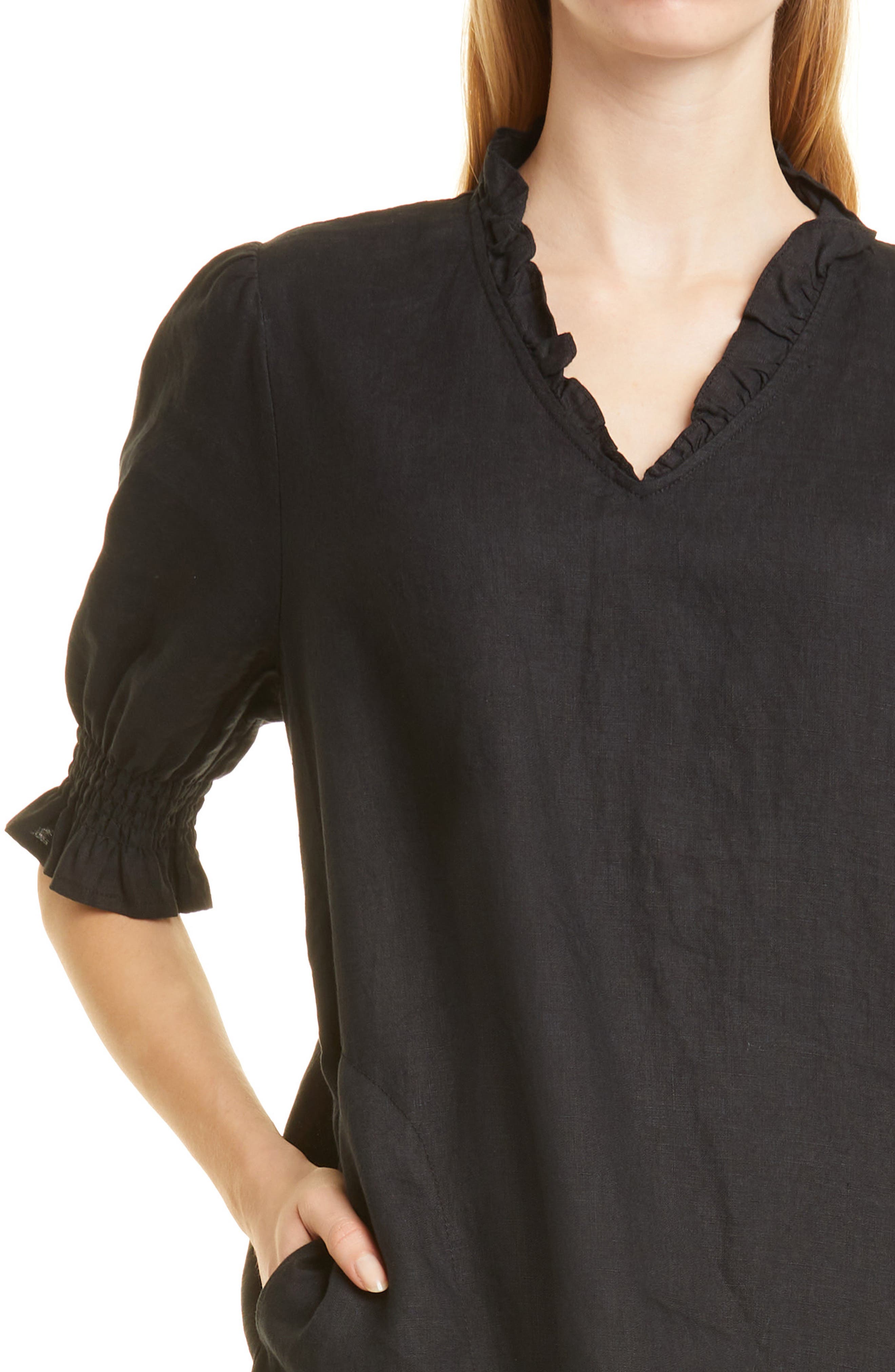 Masai Copenhagen Nydela Linen Shift Dress | Nordstrom