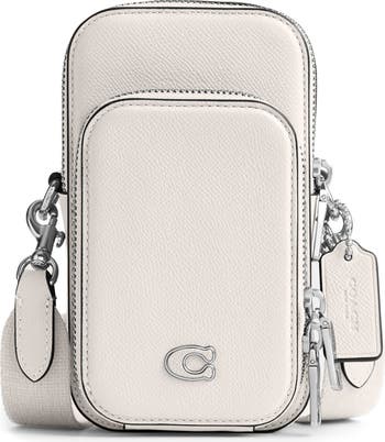 COACH Leather Phone Crossbody Bag | Nordstrom
