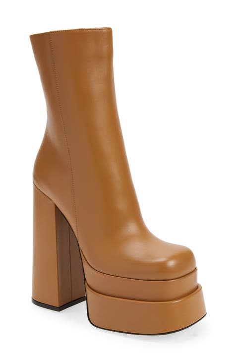 Brown Platform Booties for Women | Nordstrom