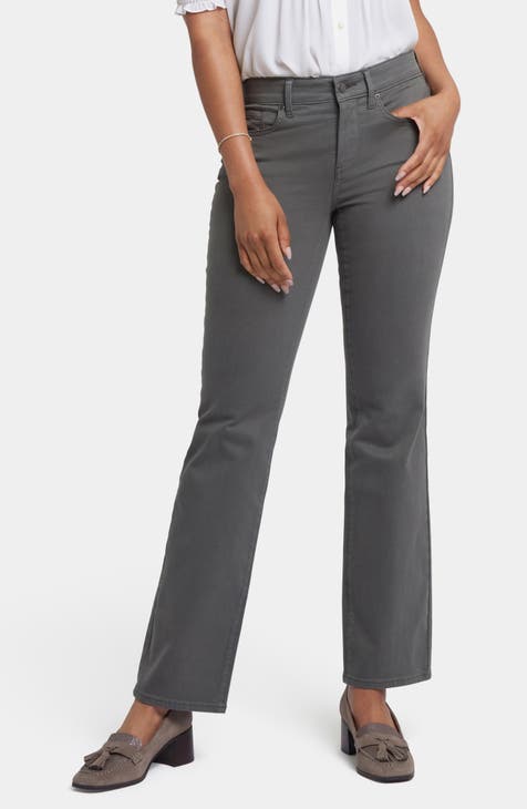 Women's Grey Straight-Leg Jeans | Nordstrom
