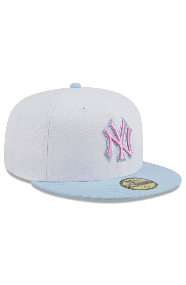New Era Men's New Era Light Blue New York Yankees Spring Color Basic ...