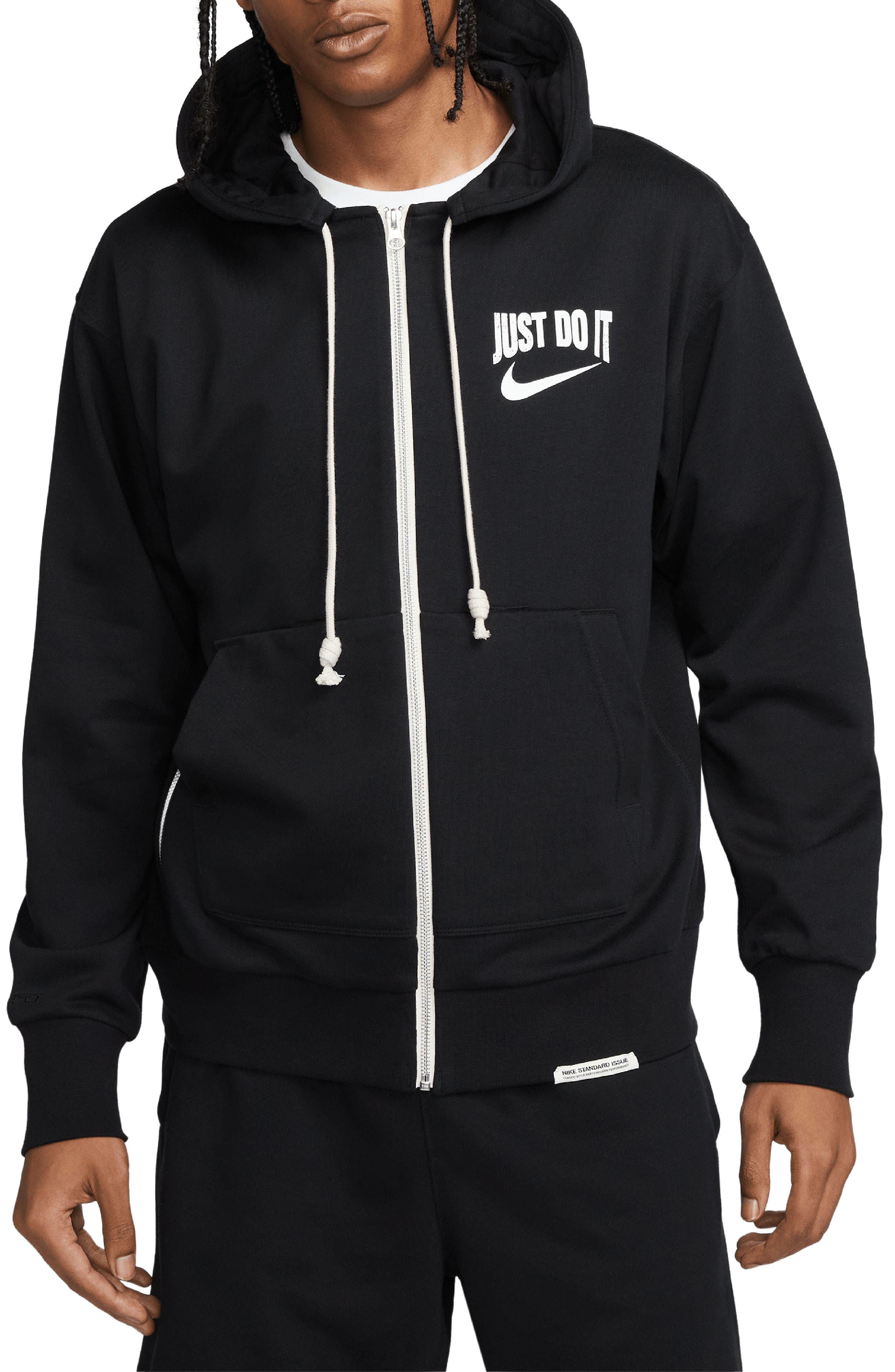 Nike Dri-FIT Standard Issue Zip Hoodie | Nordstrom