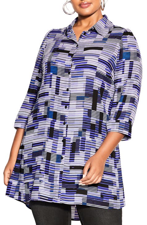 Button-Up Plus-Size Tops for Women | Nordstrom