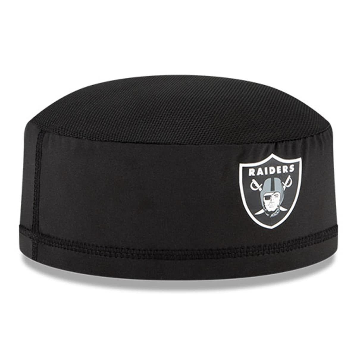 New Era Men's New Era Black Las Vegas Raiders NFL Training Skully Cap ...