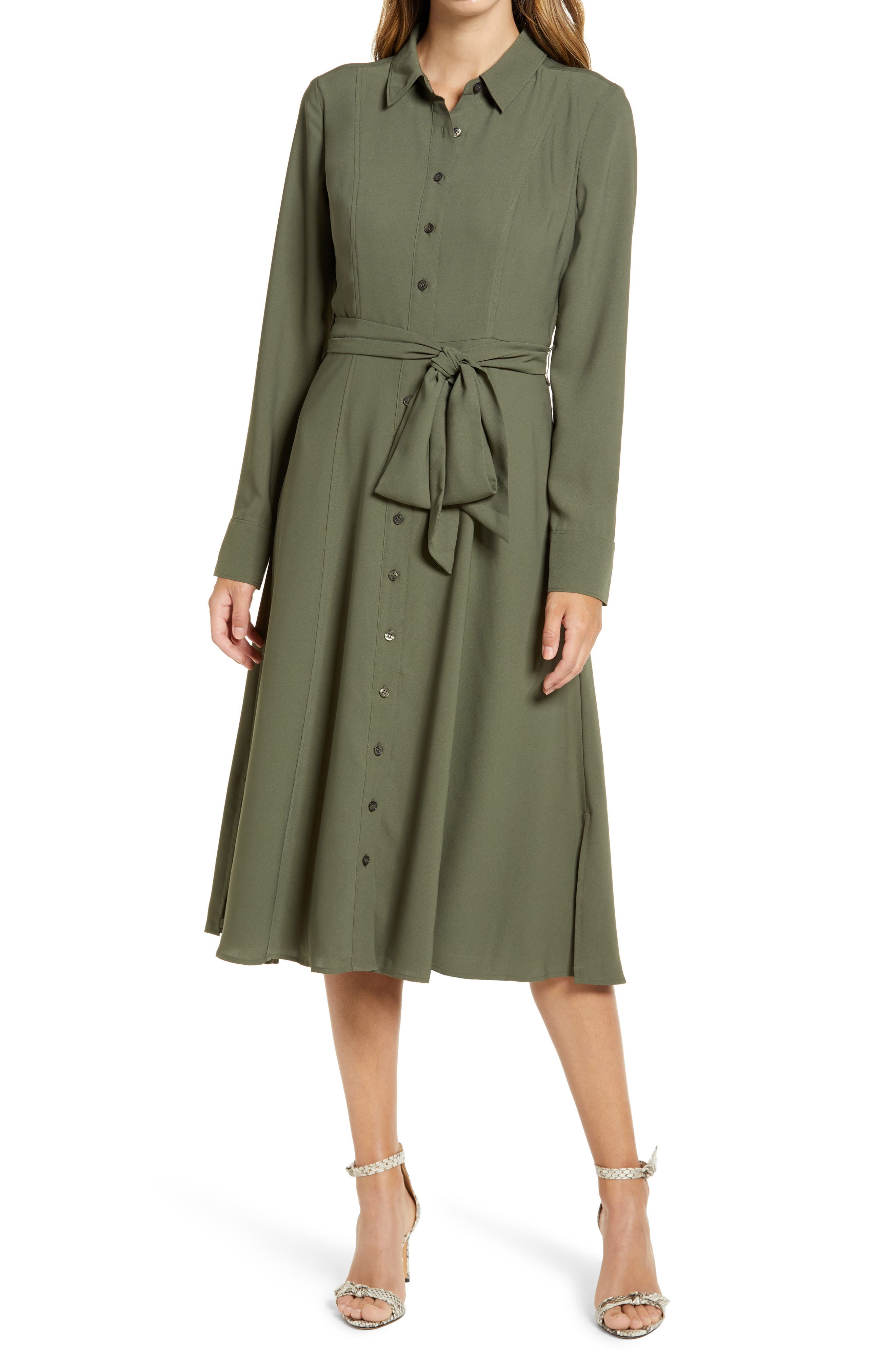 1940s & 1950s Shirtwaist Dresses