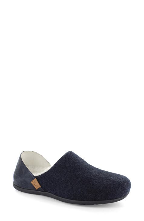Women's Blue Fuzzy Slippers | Nordstrom