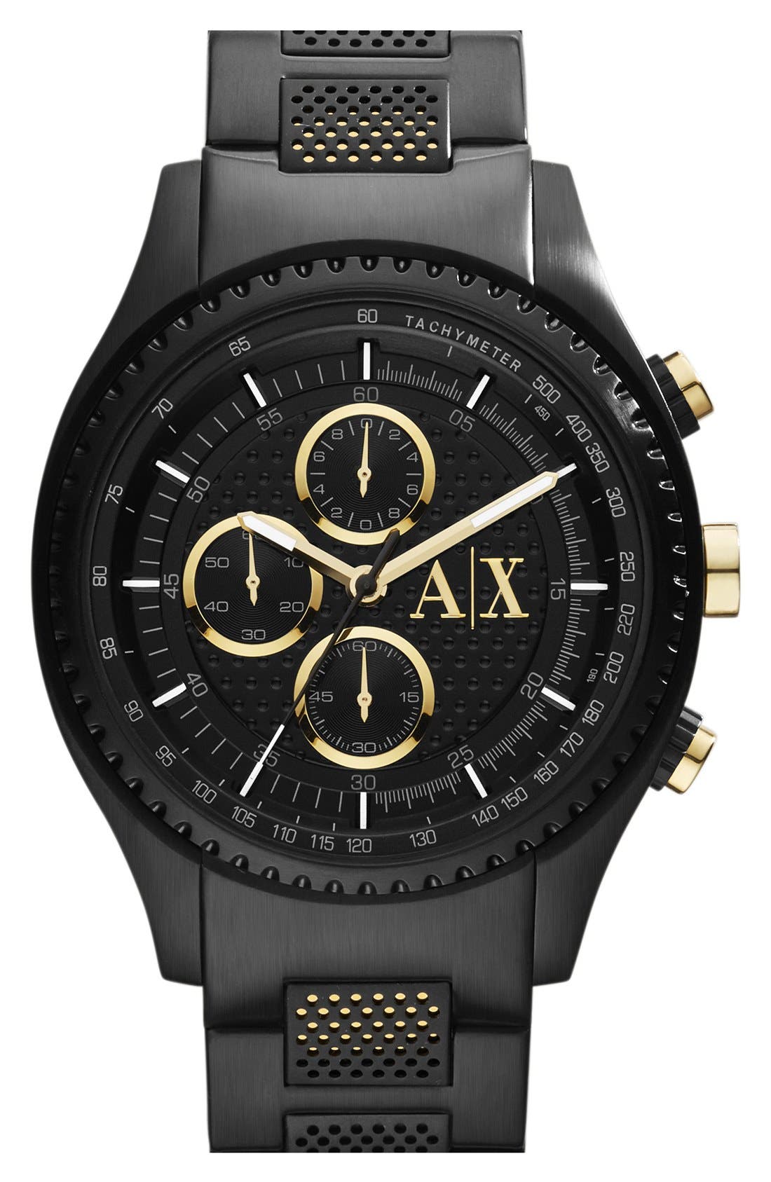 AX Armani Exchange Chronograph Bracelet Watch, 45mm | Nordstrom