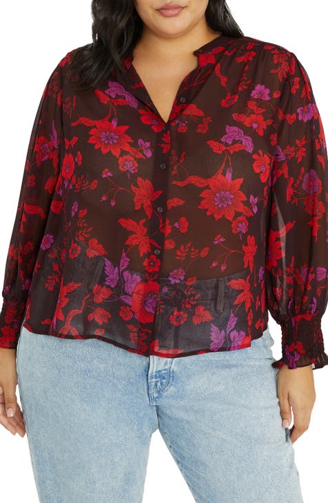 Women's Purple Plus-Size Tops | Nordstrom