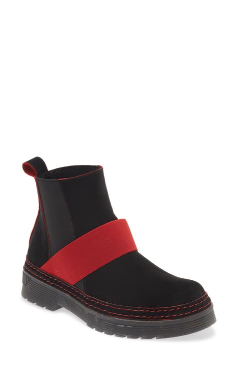 Women's Red Chelsea Boots | Nordstrom