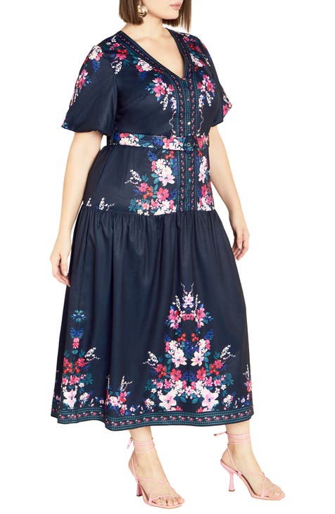 Plus-Size Midi Dresses | Nordstrom