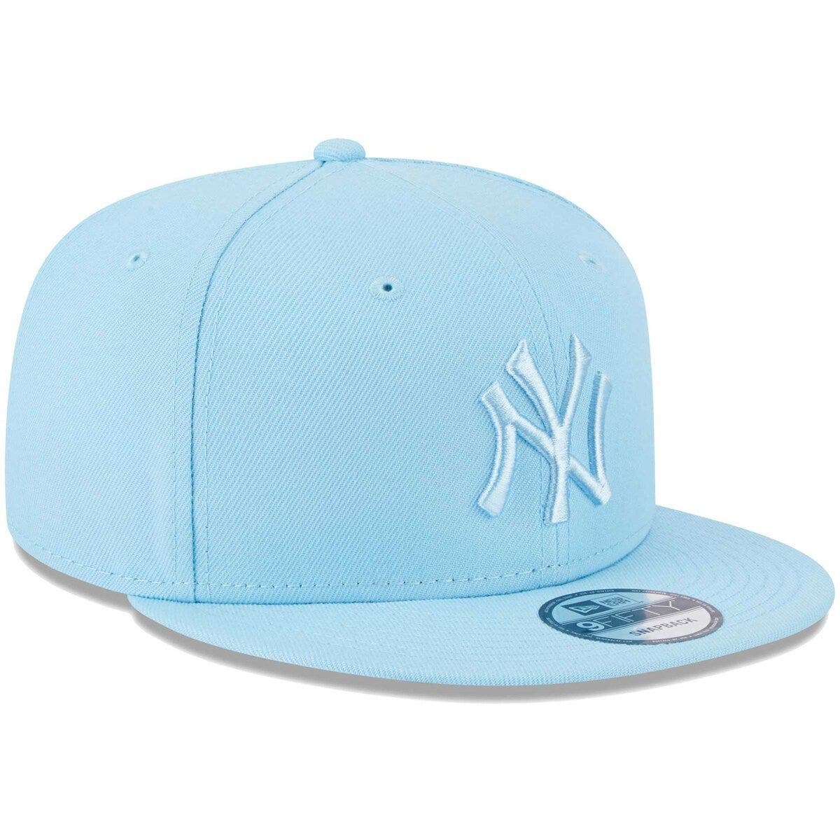 New Era Men's New Era Light Blue New York Yankees Spring Color Basic ...