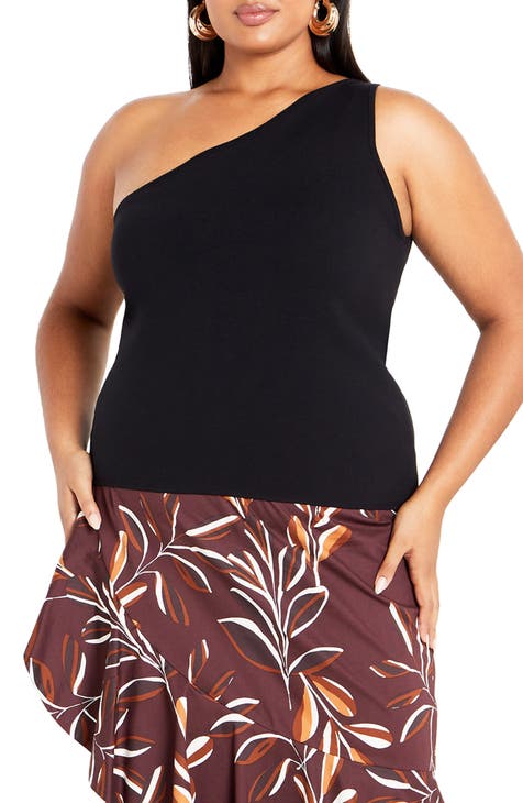 One Shoulder Plus-Size Blouses | Nordstrom