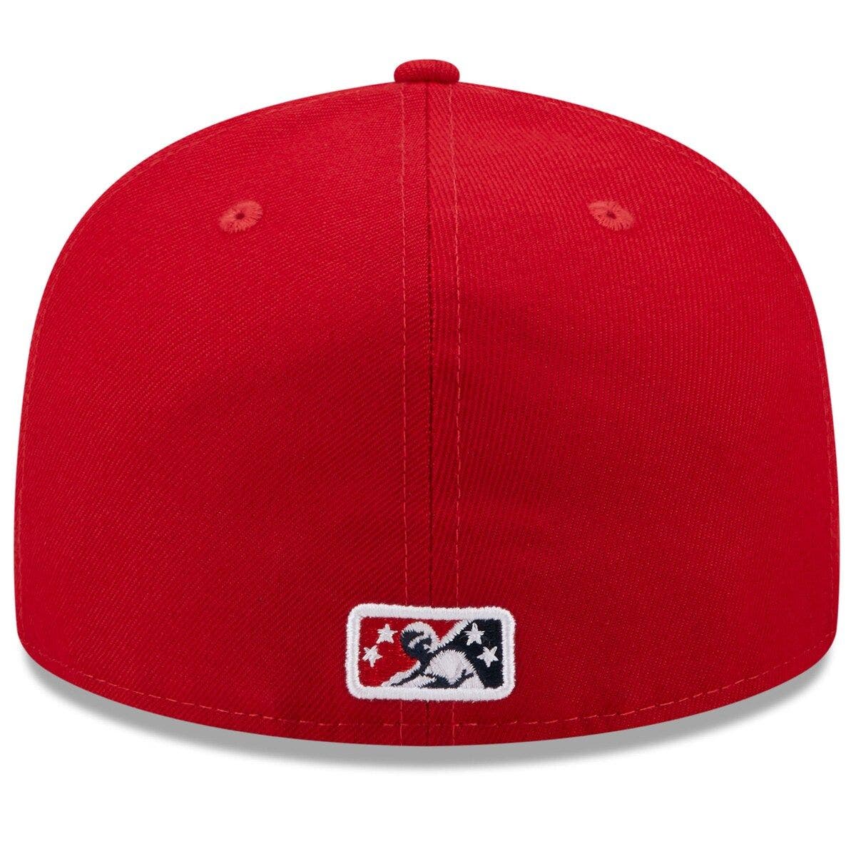 New Era Men's New Era White/Red Worcester Red Sox Marvel x Minor League ...