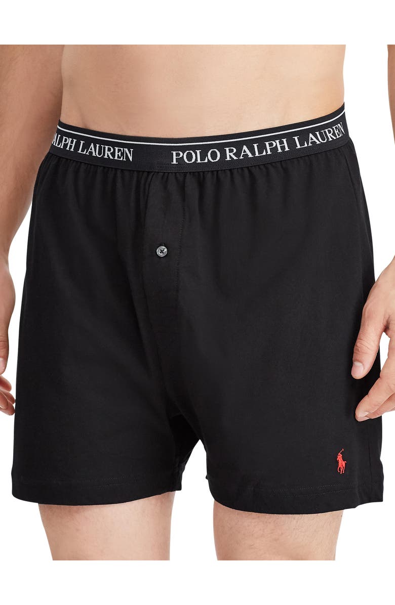 Polo Ralph Lauren Assorted 5-Pack Knit Cotton Boxers | Nordstrom
