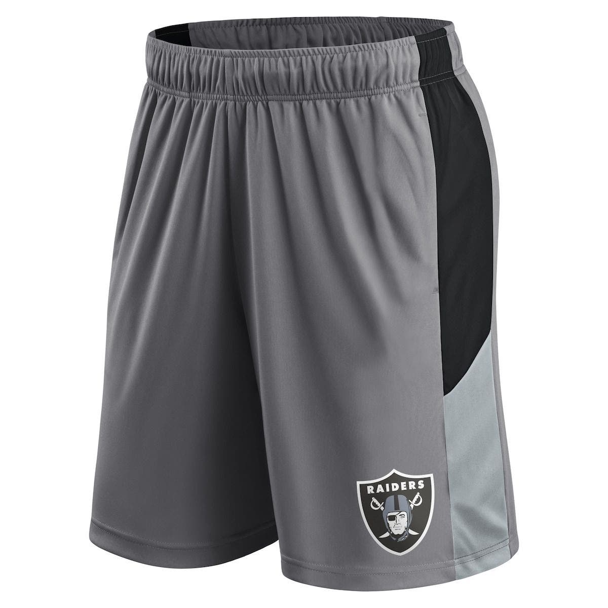 FANATICS Men's Fanatics Branded Gray Las Vegas Raiders Big & Tall Team ...