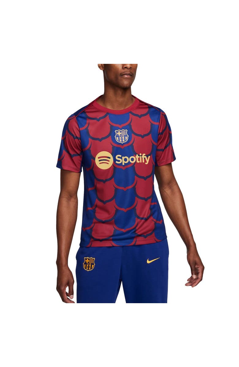 Nike Men's Nike Royal Barcelona 2023/24 Drac Pack Academy Pro Pre-Match ...