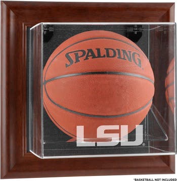 FANATICS AUTHENTIC LSU Tigers Brown Framed Wall Mounted Basketball ...