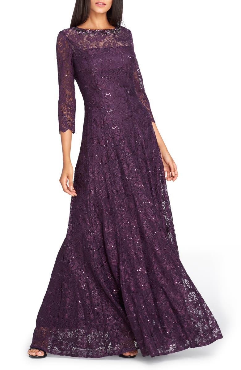 Tahari Embellished Lace Gown | Nordstrom Tahari Embellished Lace Gown | Nordstrom