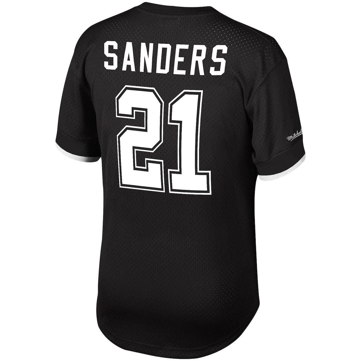Mitchell & Ness Men's Mitchell & Ness Deion Sanders Black Dallas ...