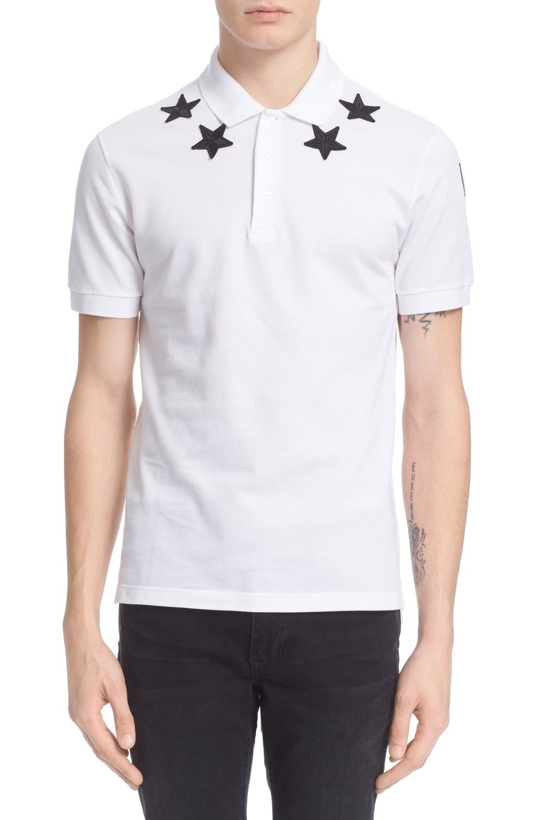 Givenchy Star Collar Polo | Nordstrom