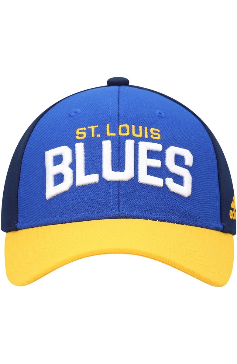 adidas Men's adidas Blue St. Louis Blues Locker Room Adjustable Hat ...
