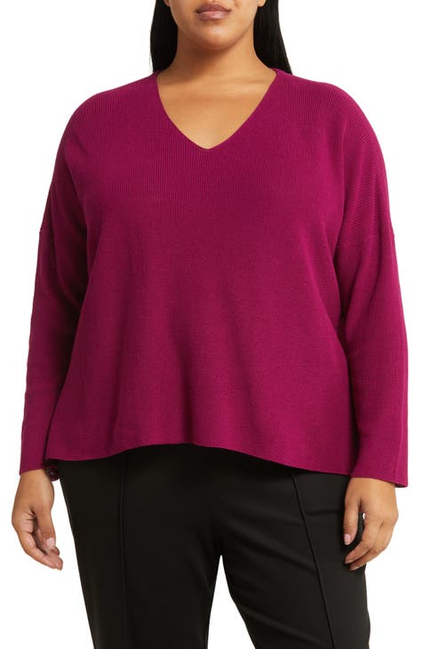Women's Pink Plus-Size Sweaters | Nordstrom