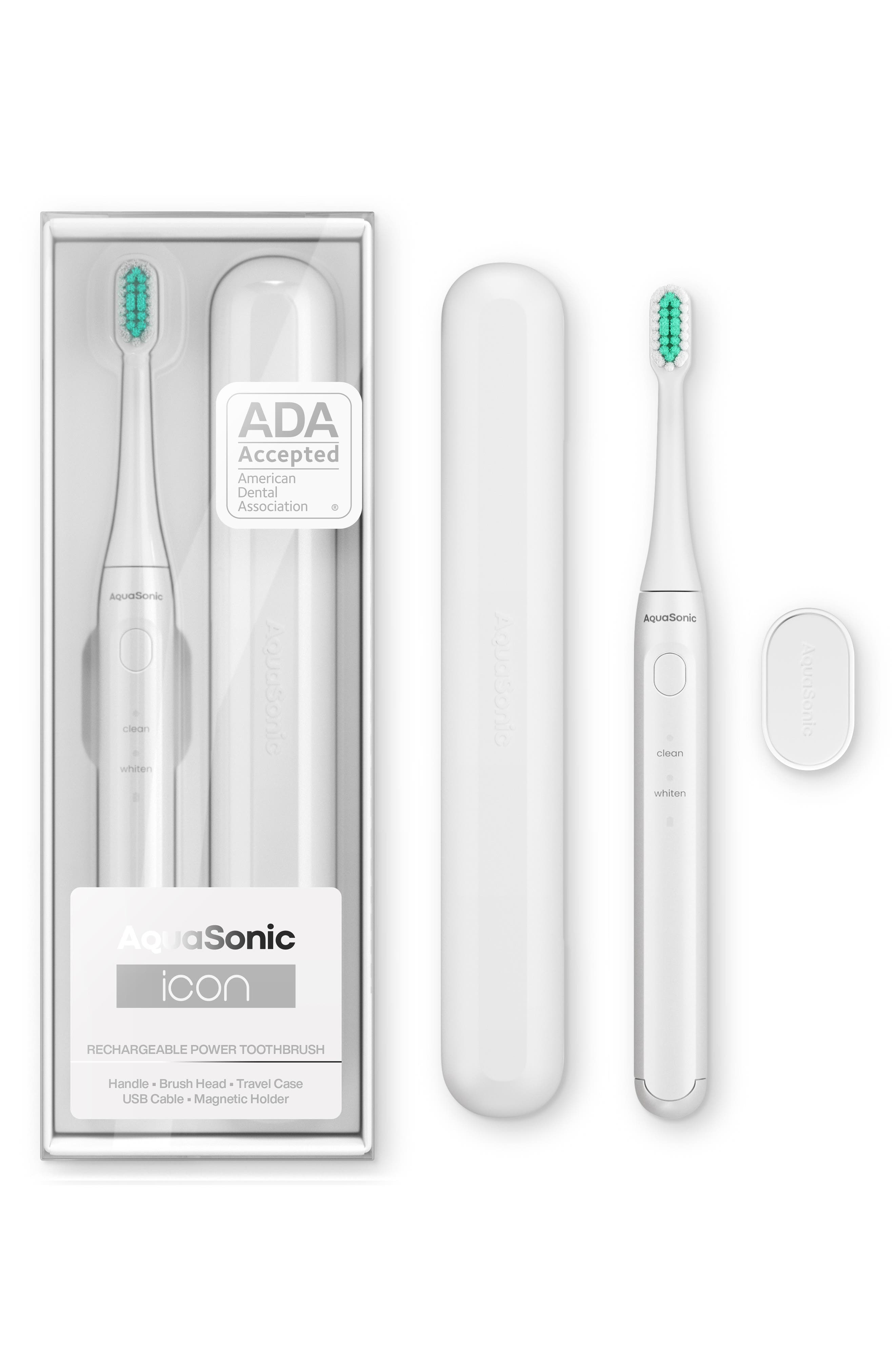 AQUASONIC Icon Rechargeable Power Toothbrush | Nordstromrack