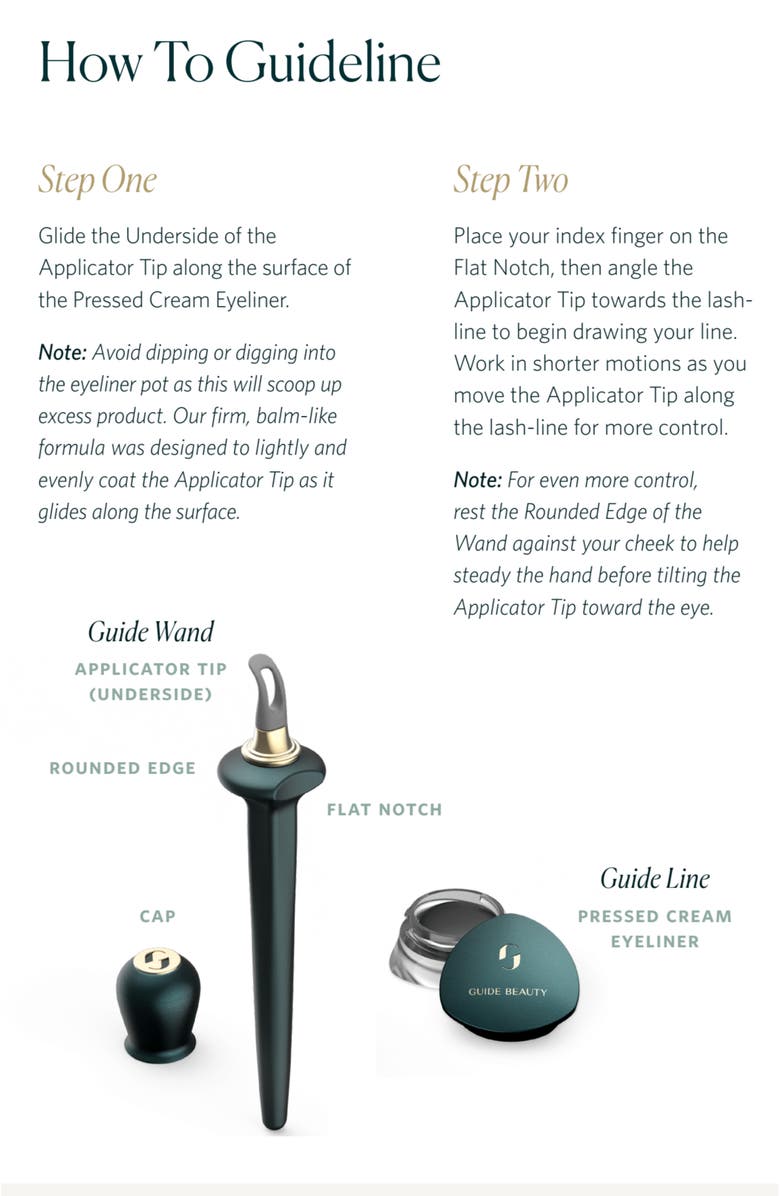 Guide Beauty Guide Wand & Precision Tip Eyeliner Applicator | Nordstrom