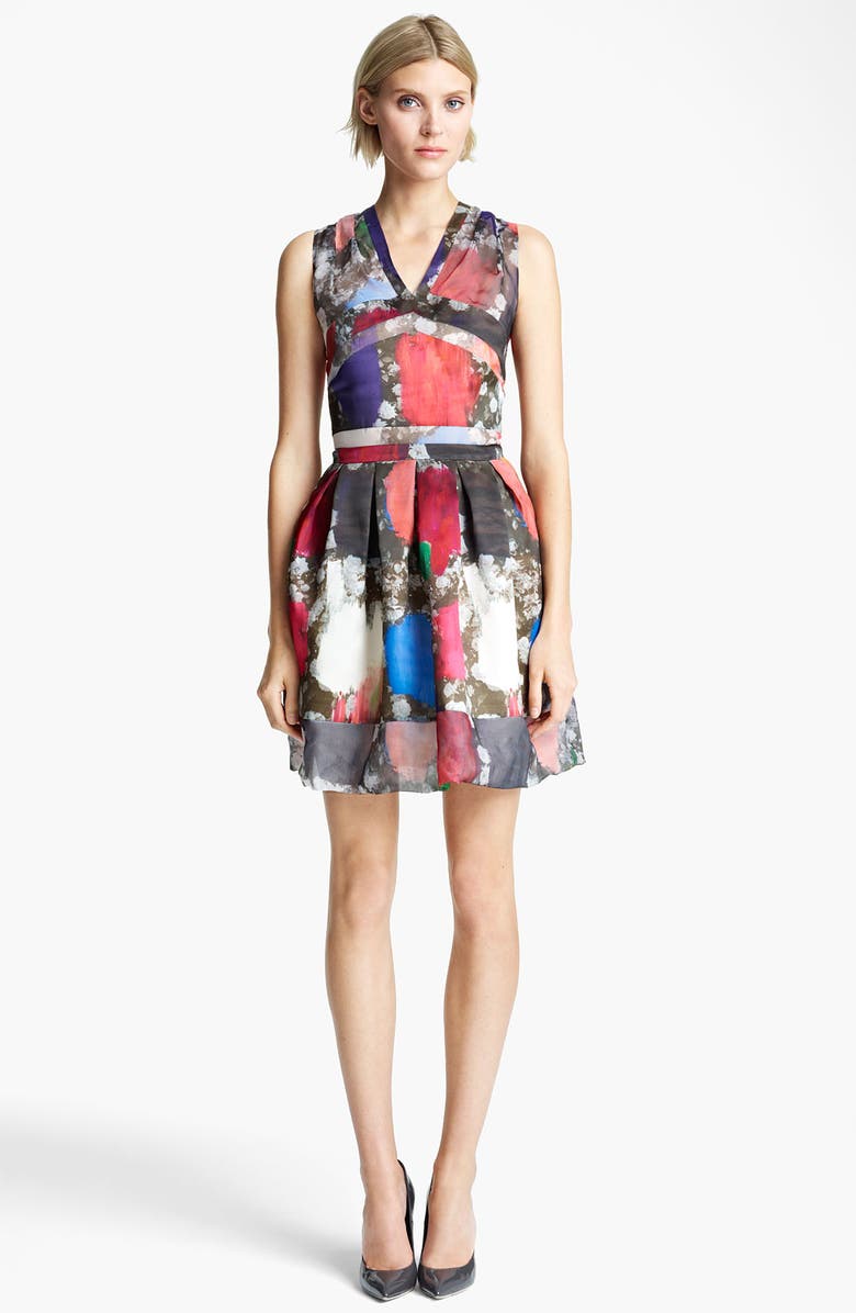 Christopher Kane Print Organza Dress Nordstrom