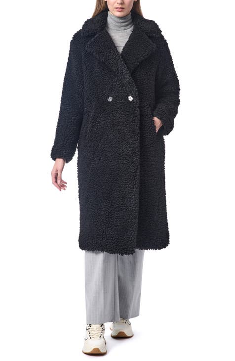 Black Shearling & Faux Shearling | Nordstrom